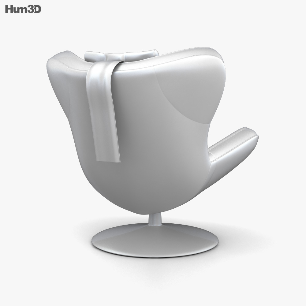 Natuzzi Sound Armchair 3D model - Download in MAX, OBJ, FBX, C4D