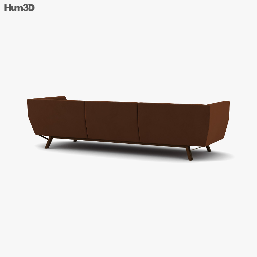 Natuzzi Positano Sofa 3D model - Download in MAX, OBJ, FBX, C4D