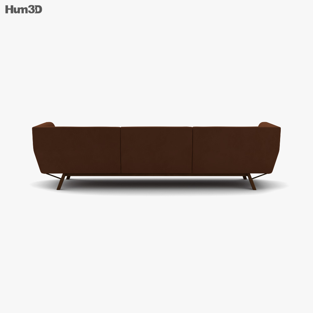 Natuzzi Positano Sofa 3D model - Download in MAX, OBJ, FBX, C4D