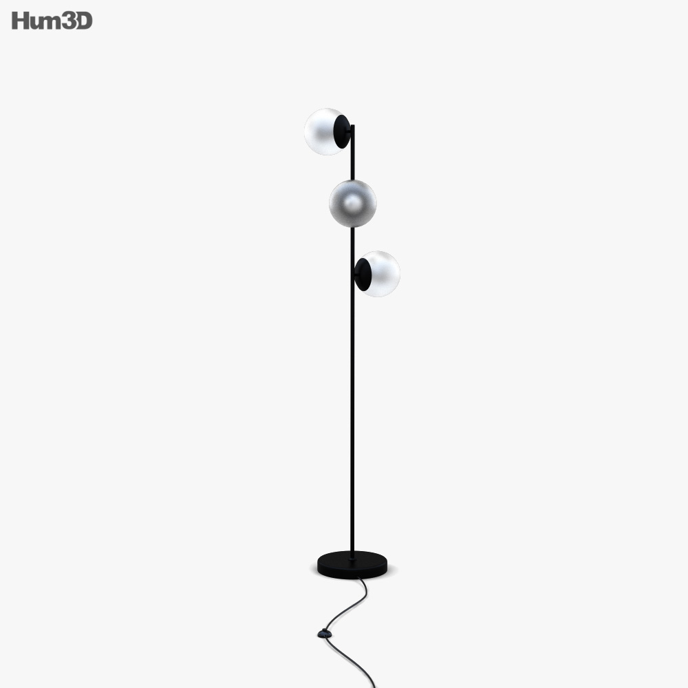 Nordlux Lilly Floor lamp 3D model - Download in MAX, OBJ, FBX, C4D