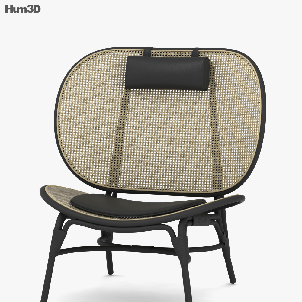 Norr11 Nomad Chair 3D model - Download in MAX, OBJ, FBX, C4D