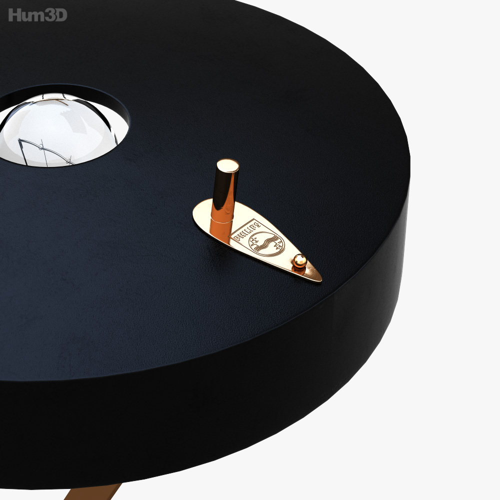 Phillips Lamp Model Z 3D model - Download in MAX, OBJ, FBX, C4D