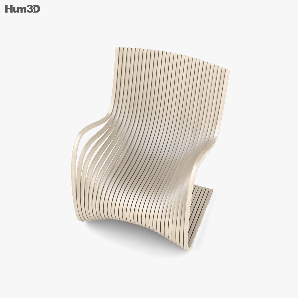 Piegatto Pipo Chair 3D model - Download in MAX, OBJ, FBX, C4D
