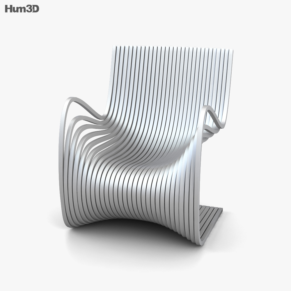 Piegatto Pipo Chair 3D model - Download in MAX, OBJ, FBX, C4D