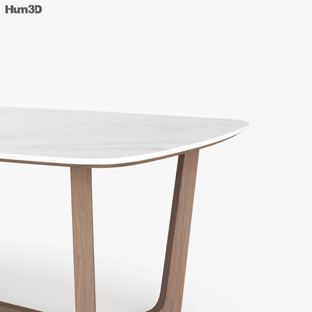 Poliform Concorde Table 3D model - Download in MAX, OBJ, FBX, C4D