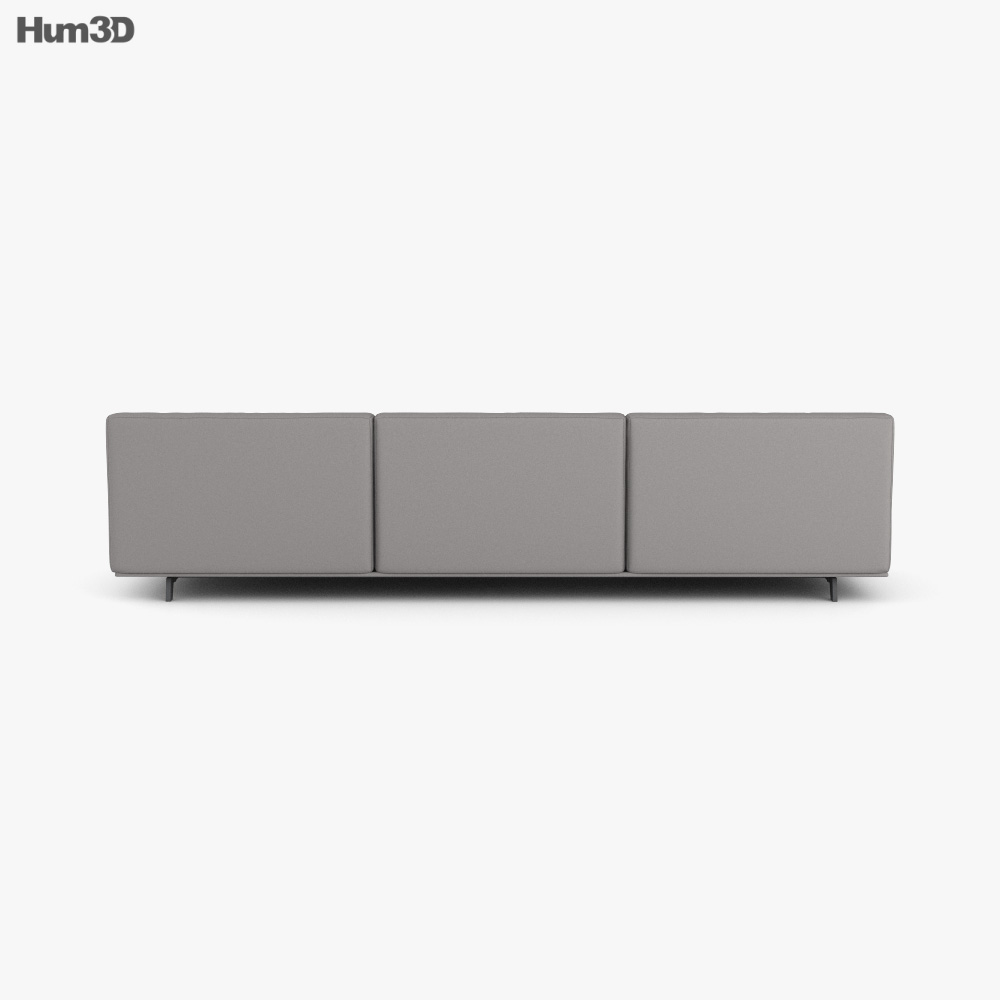 Poliform Tribeca Sofa 3D model - Download in MAX, OBJ, FBX, C4D