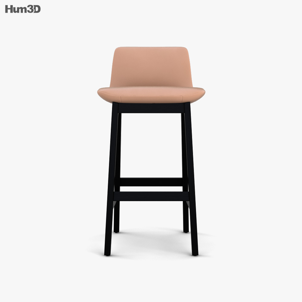 Poliform Ventura Bar stool 3D model - Download in MAX, OBJ, FBX, C4D