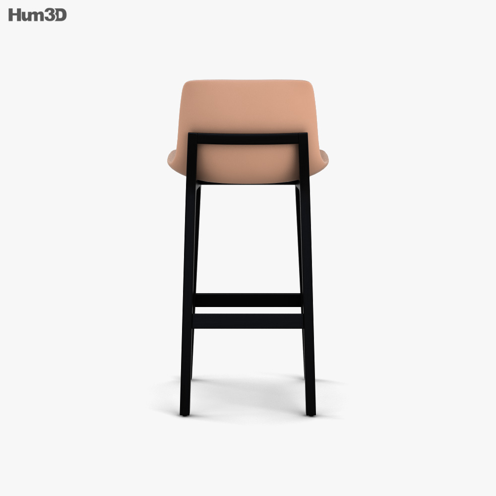 Poliform Ventura Bar stool 3D model - Download in MAX, OBJ, FBX, C4D