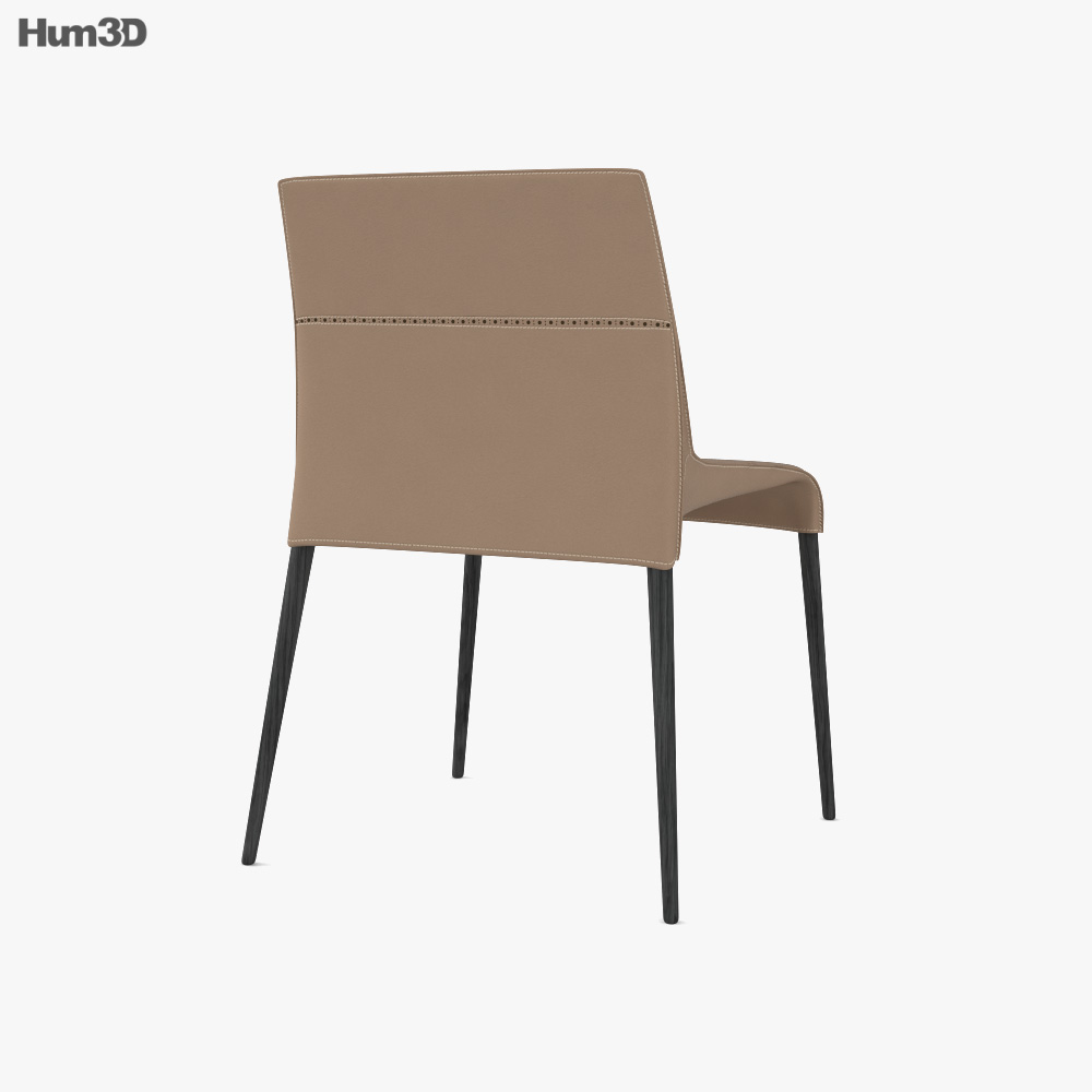 Poliform Seattle Chair 3D model - Download in MAX, OBJ, FBX, C4D