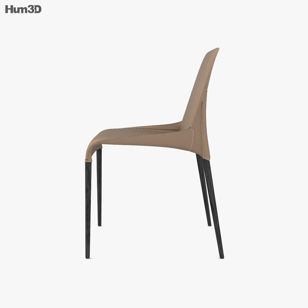 Poliform Seattle Chair 3D model - Download in MAX, OBJ, FBX, C4D