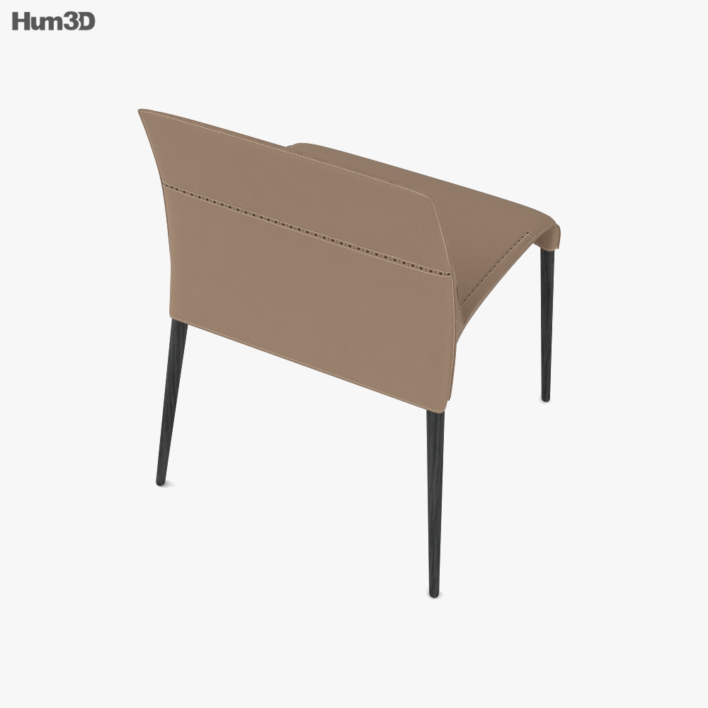 Poliform Seattle Chair 3D model - Download in MAX, OBJ, FBX, C4D