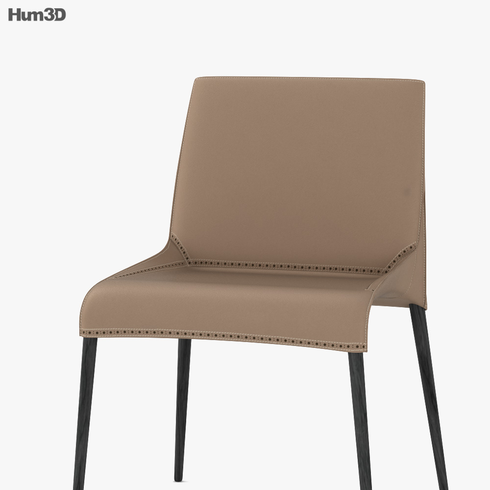 Poliform Seattle Chair 3D model - Download in MAX, OBJ, FBX, C4D