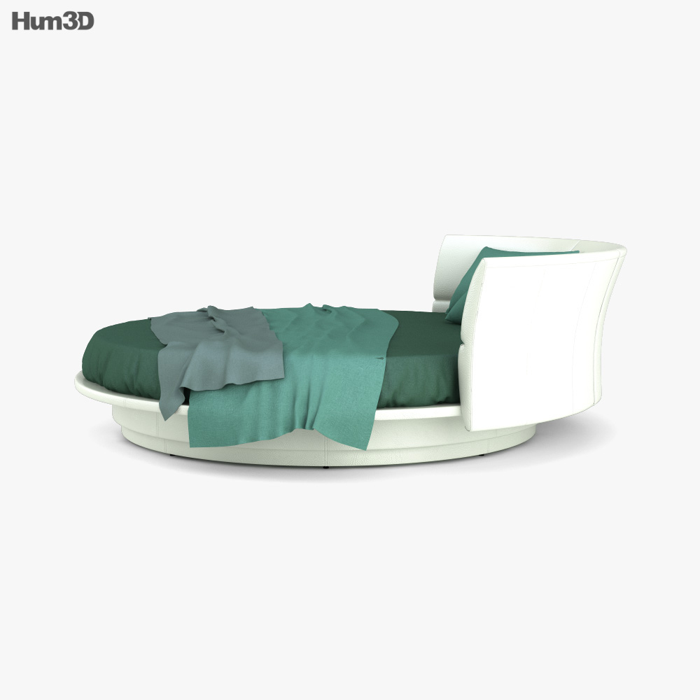 Poltrona Frau Lullaby Due Bed 3D model - Download in MAX, OBJ, FBX, C4D