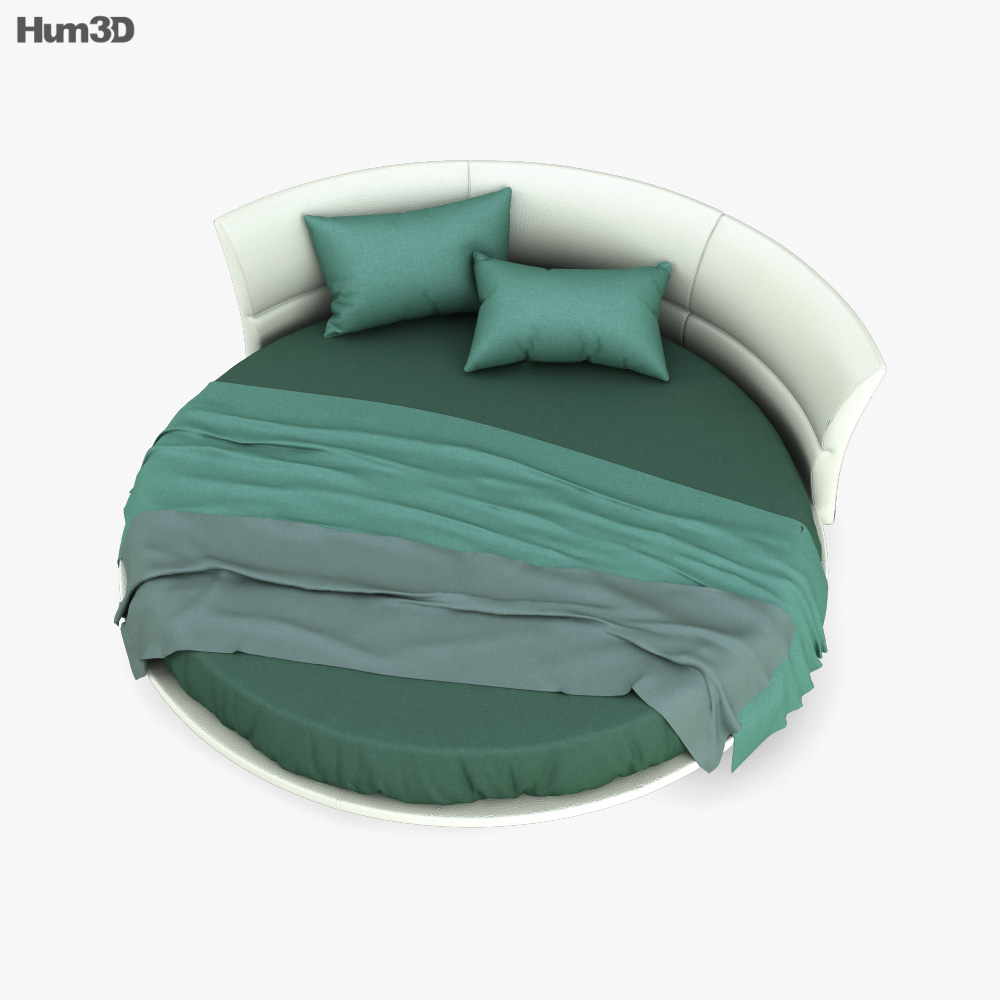 Poltrona Frau Lullaby Due Bed 3D model - Download in MAX, OBJ, FBX, C4D