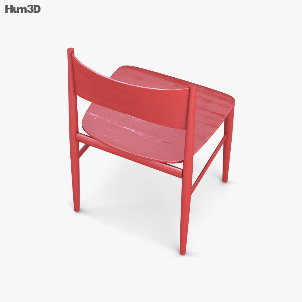 Porro Neve Chair 3D model - Download in MAX, OBJ, FBX, C4D