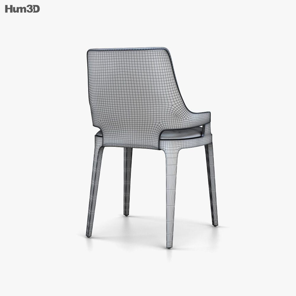 Potocco Velis Chair 3D model - Download in MAX, OBJ, FBX, C4D