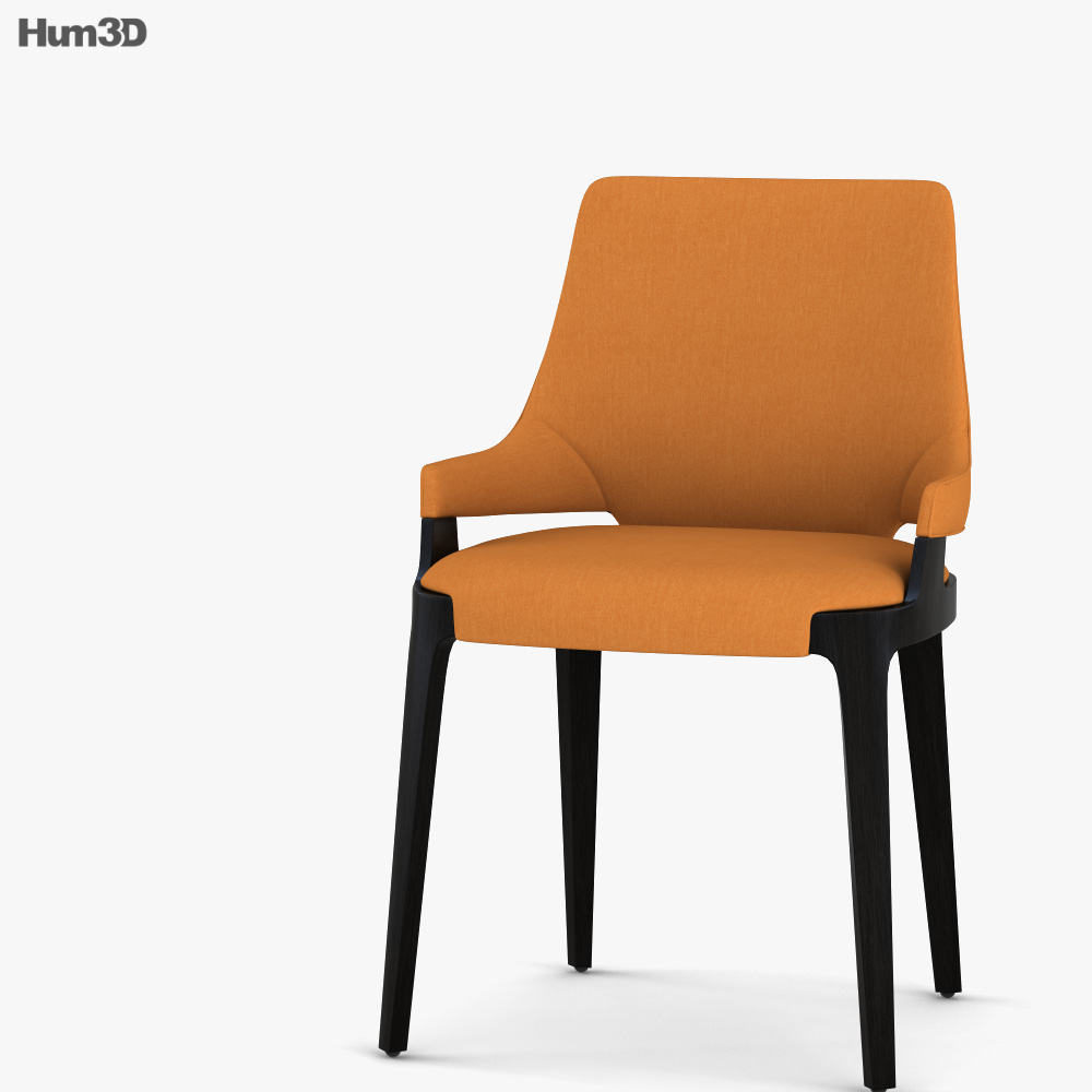Potocco Velis Chair 3D model - Download in MAX, OBJ, FBX, C4D
