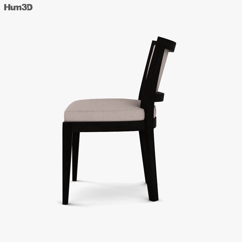 Promemoria Caffe Large Chair 3D model - Download in MAX, OBJ, FBX, C4D
