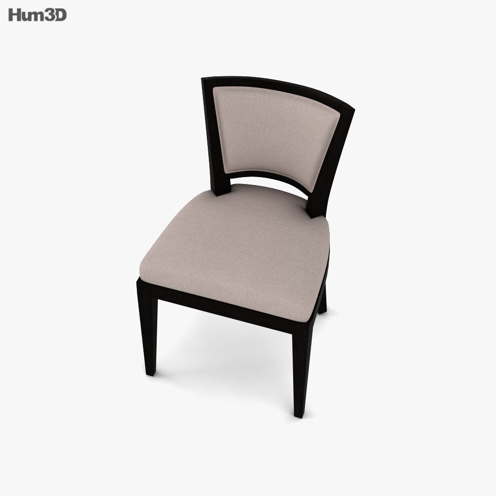 Promemoria Caffe Large Chair 3D model - Download in MAX, OBJ, FBX, C4D
