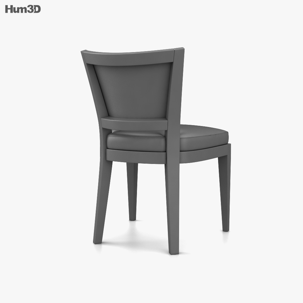 Promemoria Caffe Large Chair 3D model - Download in MAX, OBJ, FBX, C4D