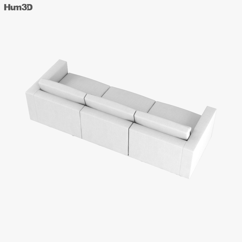 Restoration Hardware Lugano Modular Sofa 3D model - Download in MAX ...