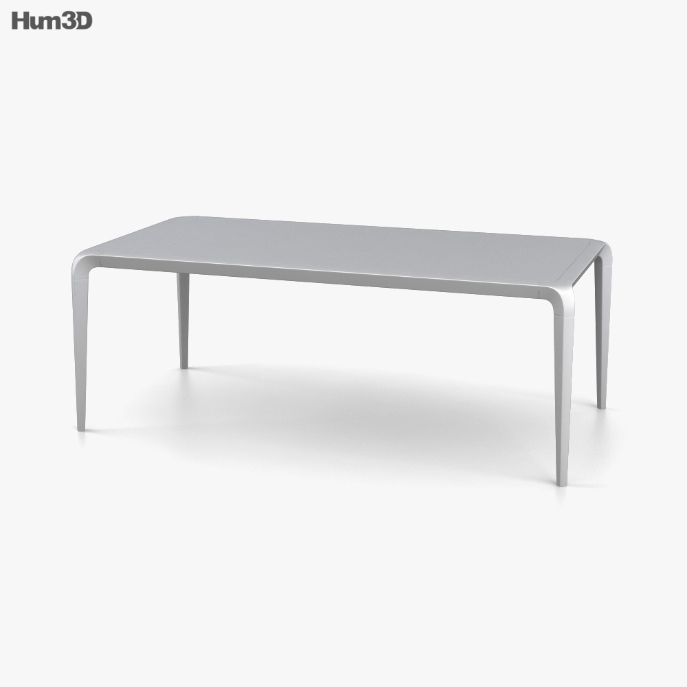 Roche Bobois Brio Dining table 3D model - Download in MAX, OBJ, FBX, C4D