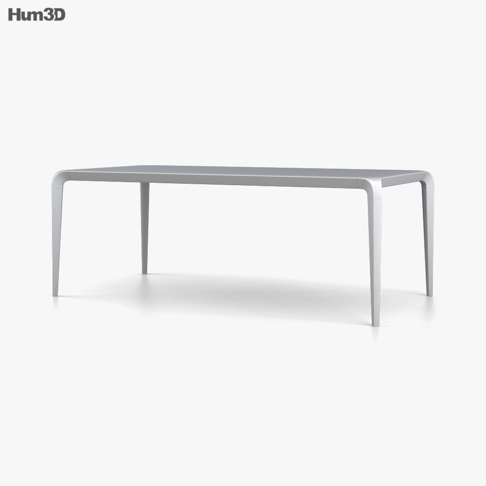 Roche Bobois Brio Dining table 3D model - Download in MAX, OBJ, FBX, C4D