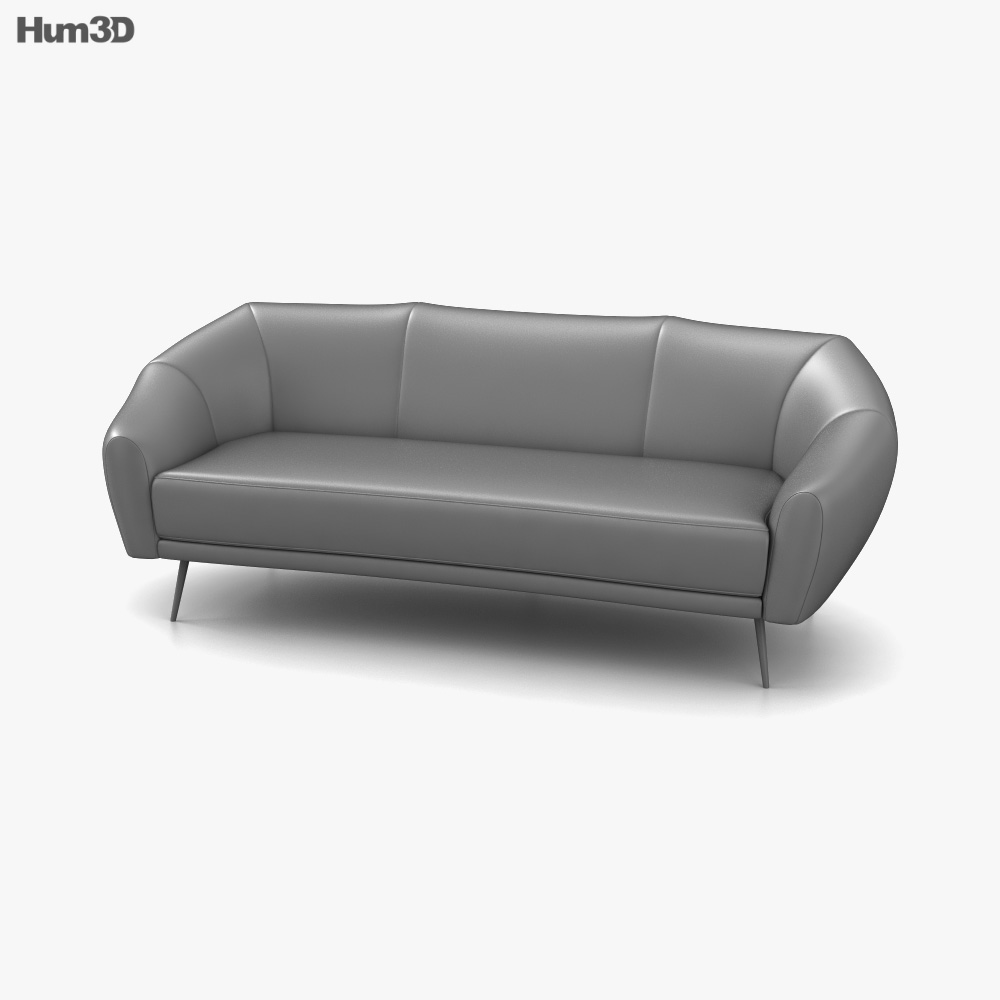 Rubelli Palazzo Sofa 3D model - Download in MAX, OBJ, FBX, C4D