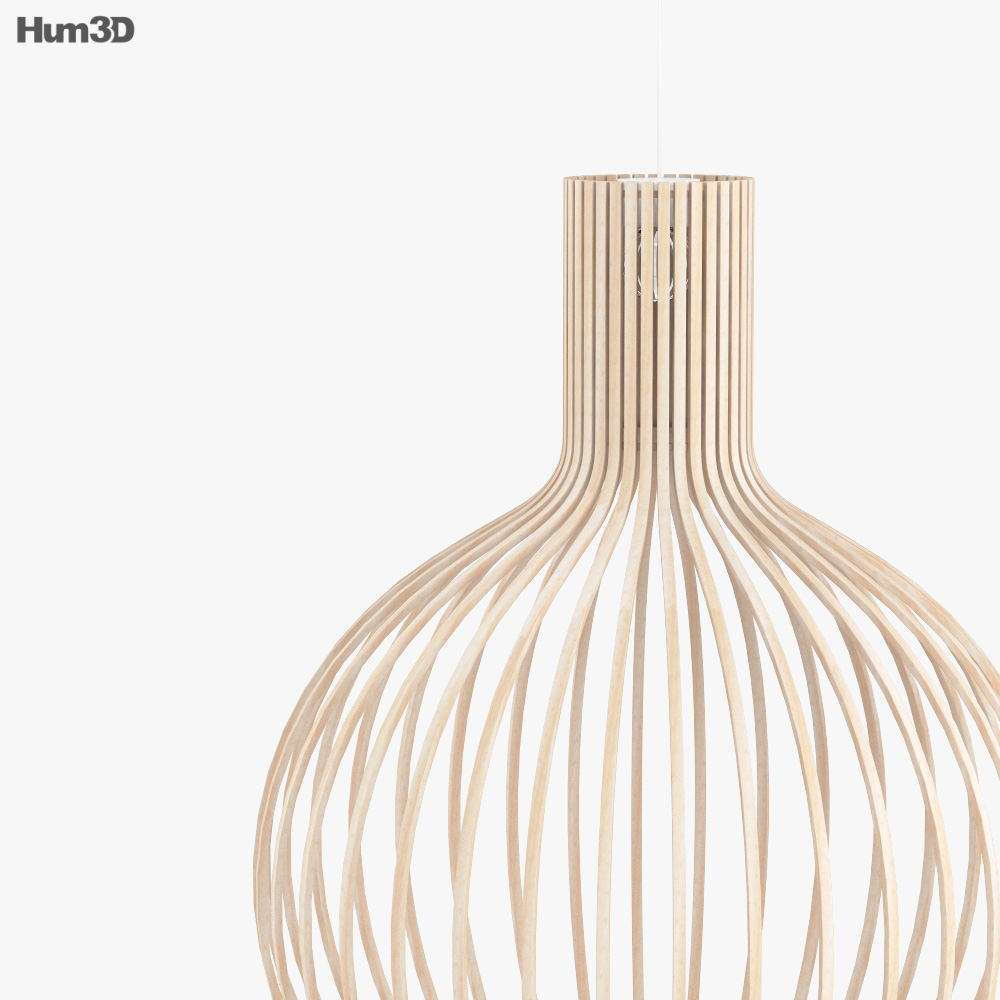Secto Design Pendant lamp 3D model - Download in MAX, OBJ, FBX, C4D