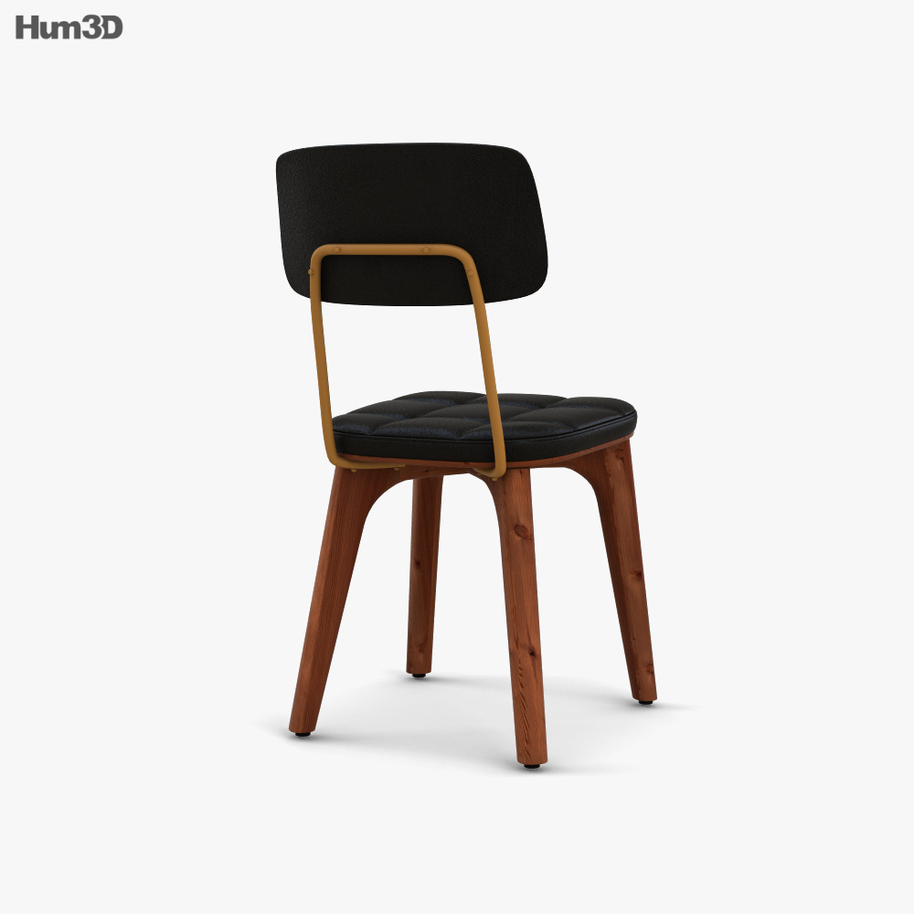 Stellar Works Utility U Chair 3D model - Download in MAX, OBJ, FBX, C4D