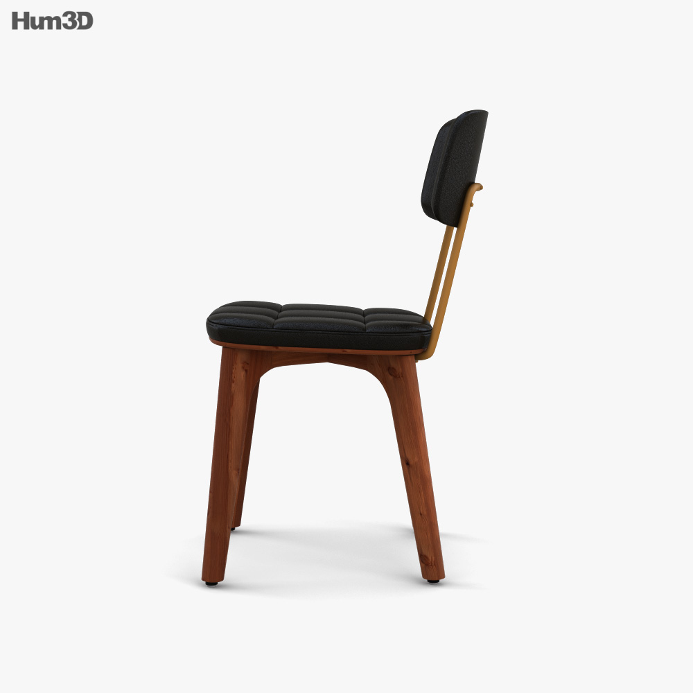 Stellar Works Utility U Chair 3D model - Download in MAX, OBJ, FBX, C4D