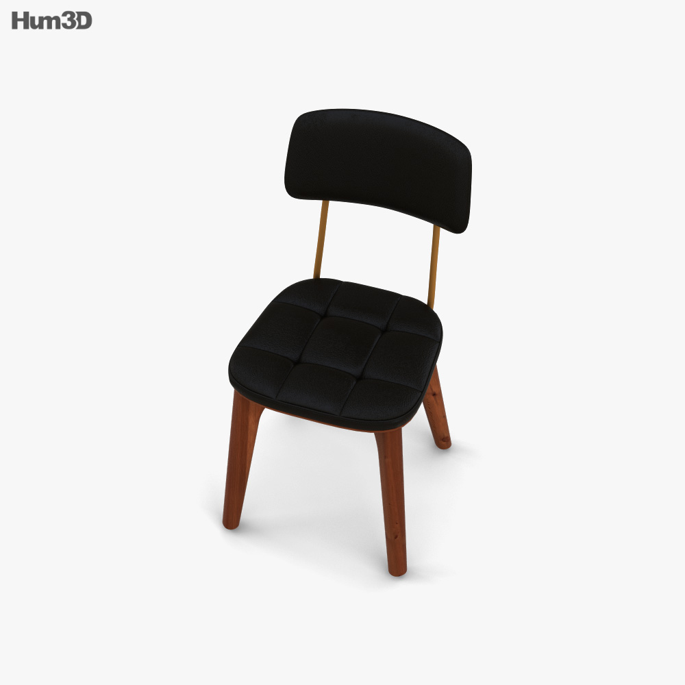 Stellar Works Utility U Chair 3D model - Download in MAX, OBJ, FBX, C4D