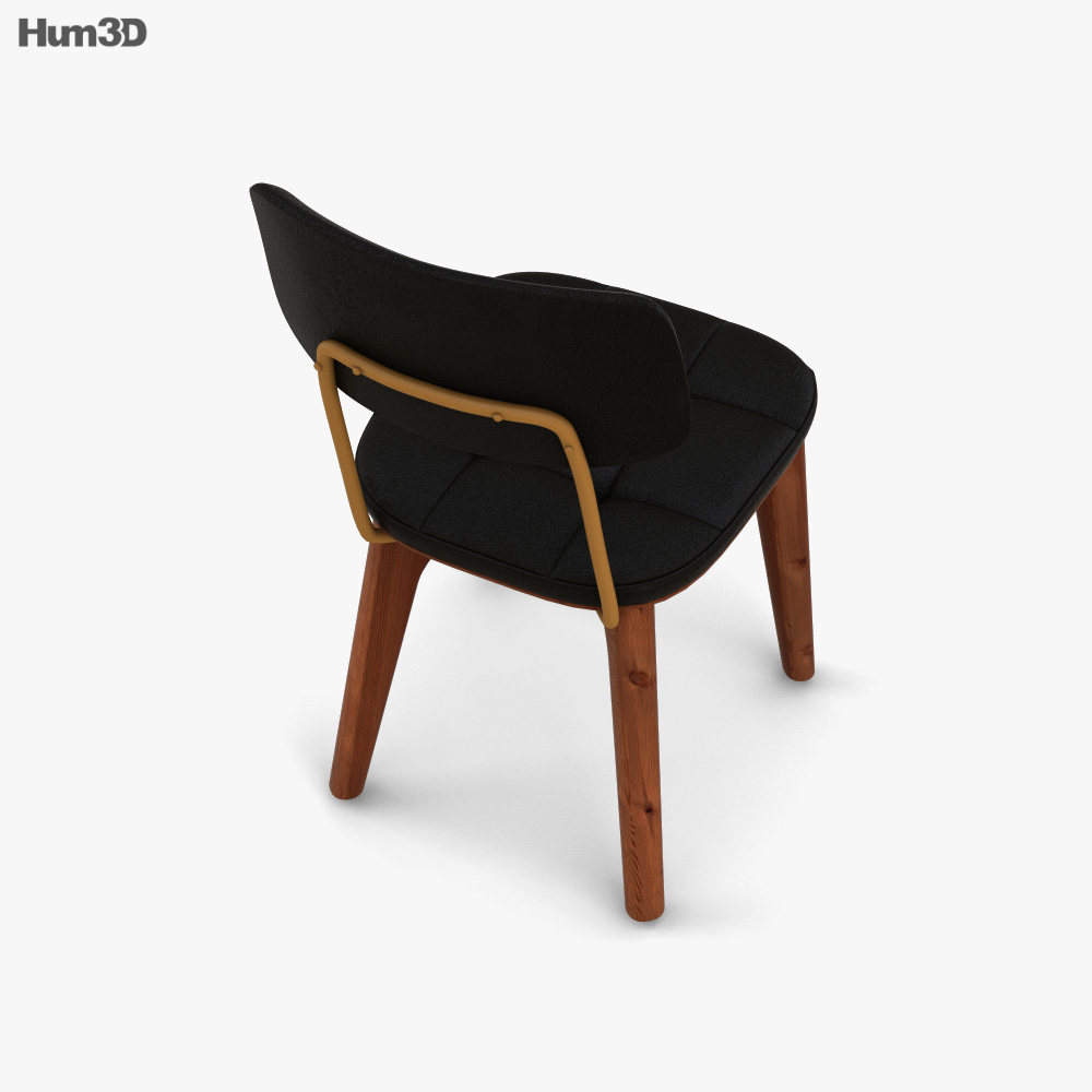 Stellar Works Utility U Chair 3D model - Download in MAX, OBJ, FBX, C4D