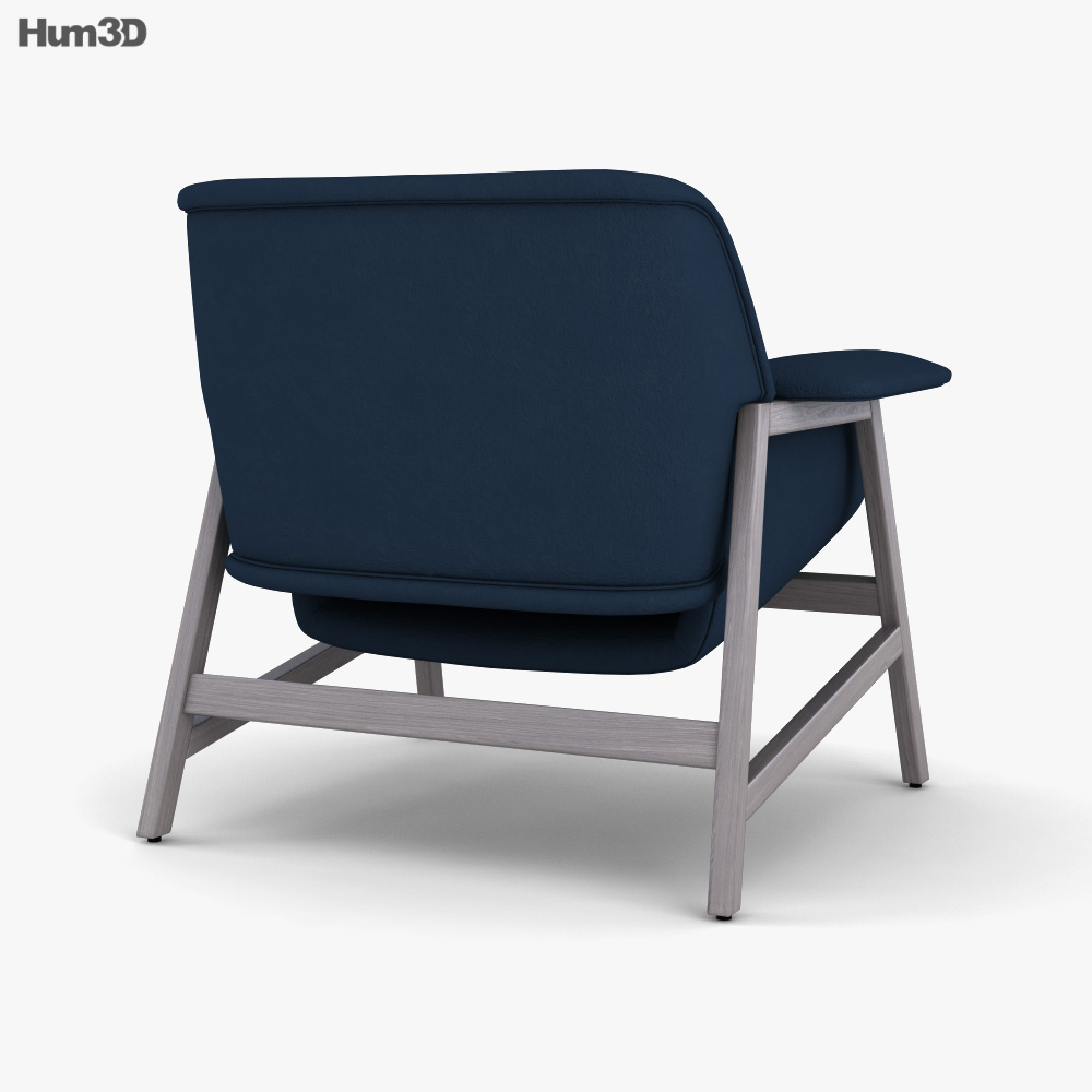 Tacchini Agnese Armchair 3D model - Download in MAX, OBJ, FBX, C4D