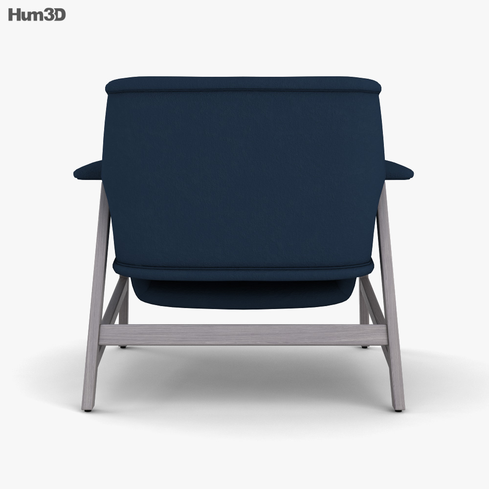 Tacchini Agnese Armchair 3D model - Download in MAX, OBJ, FBX, C4D