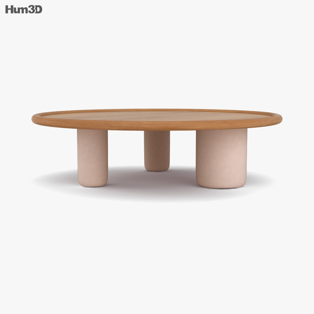 Tacchini Pluto Coffee table 3D model - Download in MAX, OBJ, FBX, C4D