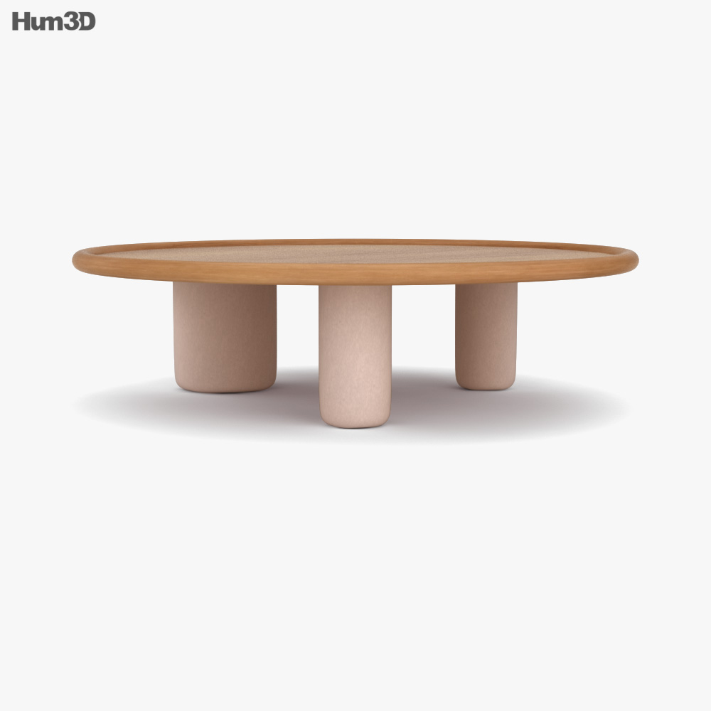 Tacchini Pluto Coffee table 3D model - Download in MAX, OBJ, FBX, C4D