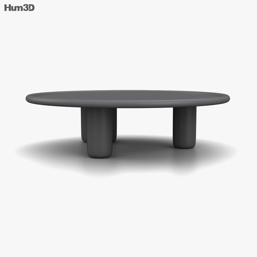 Tacchini Pluto Coffee table 3D model - Download in MAX, OBJ, FBX, C4D