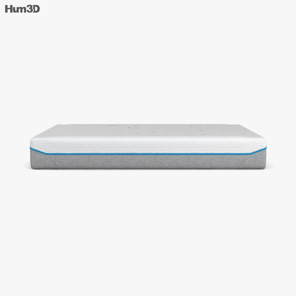 Tempur Cloud Elite Mattress 3D model - Download in MAX, OBJ, FBX, C4D