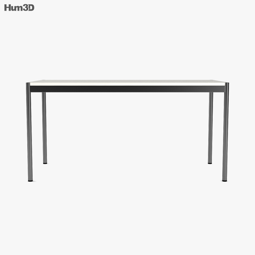 USM Haller Dining table 3D model - Download in MAX, OBJ, FBX, C4D