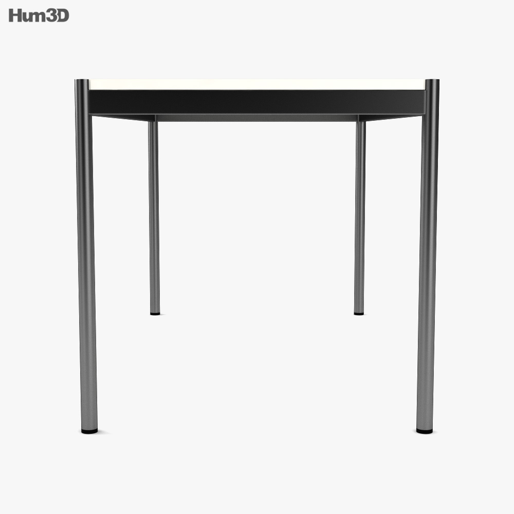 USM Haller Dining table 3D model - Download in MAX, OBJ, FBX, C4D