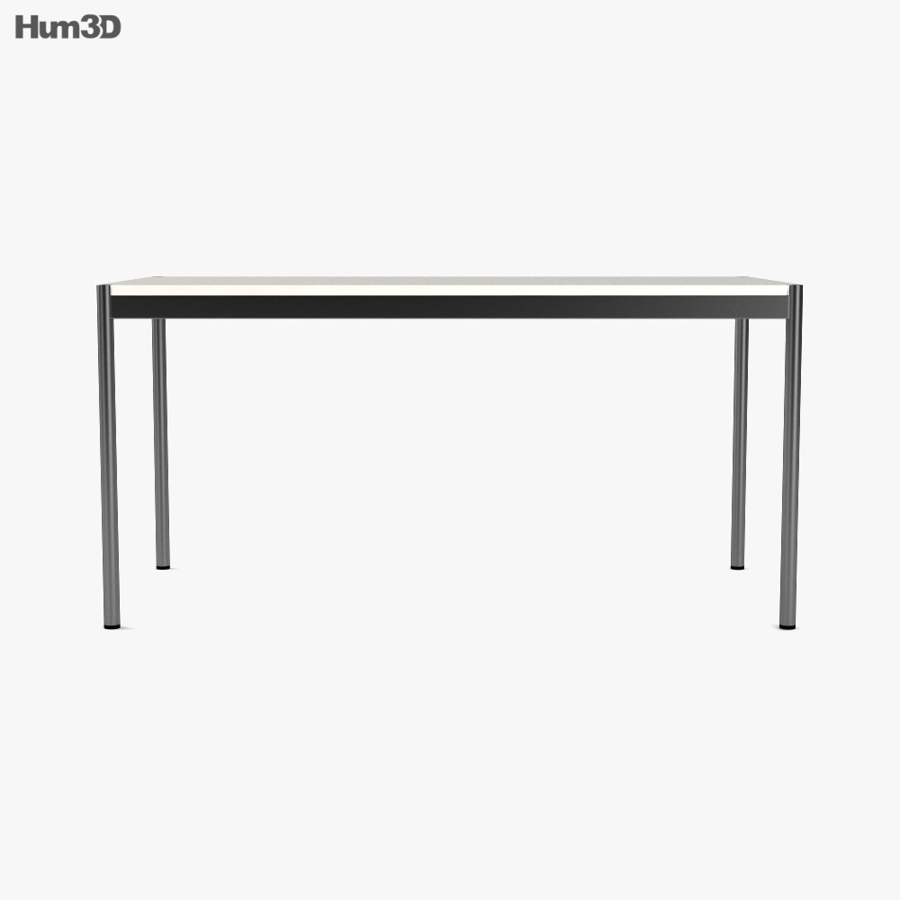 USM Haller Dining table 3D model - Download in MAX, OBJ, FBX, C4D