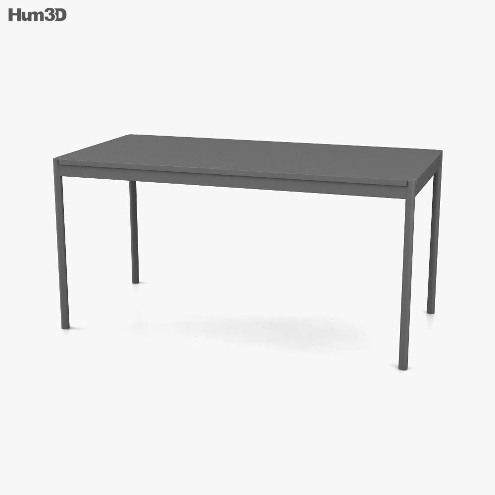 USM Haller Dining table 3D model - Download in MAX, OBJ, FBX, C4D