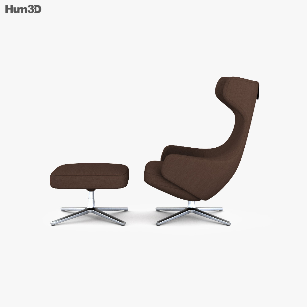 Vitra Grand Repos Armchair 3D model - Download in MAX, OBJ, FBX, C4D
