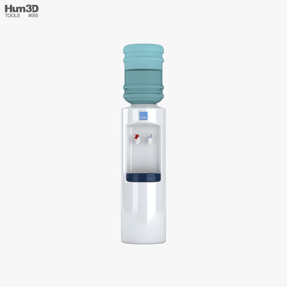 Water Cooler 3D model - Download in MAX, OBJ, FBX, C4D