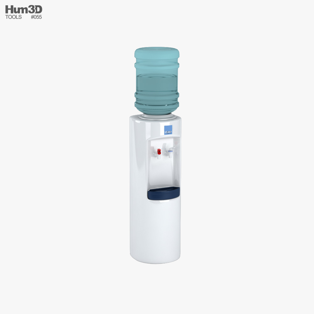 Water Cooler 3D model - Download in MAX, OBJ, FBX, C4D