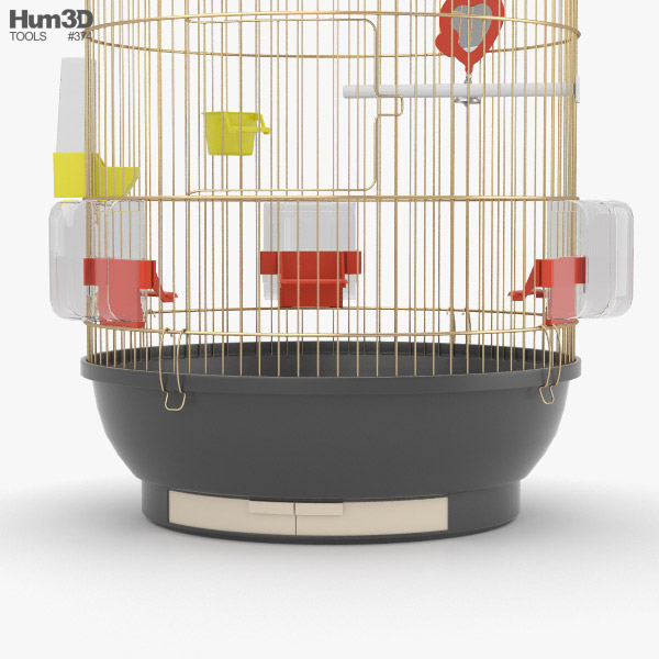 Bird Cage 3D model - Download in MAX, OBJ, FBX, C4D