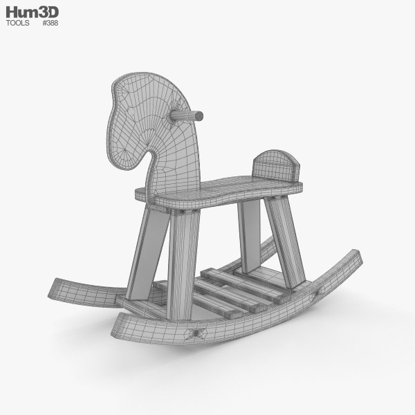 Rocking Horse 3D model - Download in MAX, OBJ, FBX, C4D