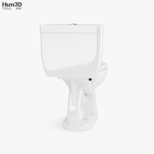 Toilet 3D model - Download in MAX, OBJ, FBX, C4D