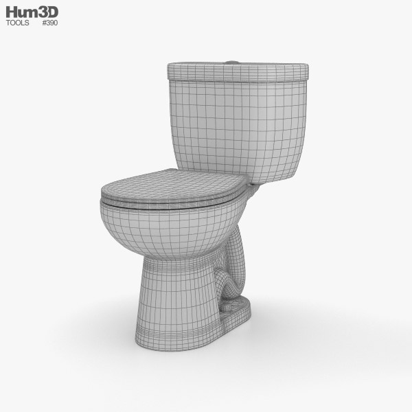 Toilet 3D model - Download in MAX, OBJ, FBX, C4D